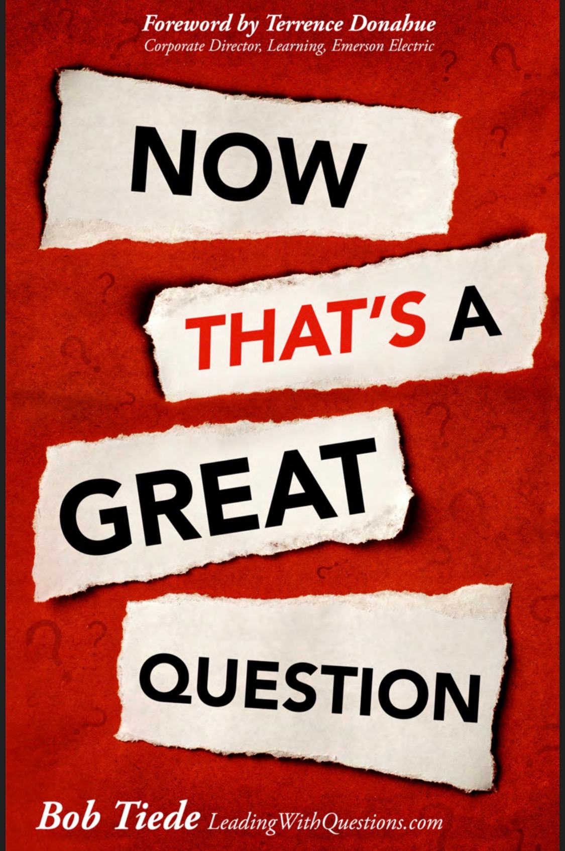 GREAT LEADERS ASK GREAT QUESTIONS - Bob Tiede